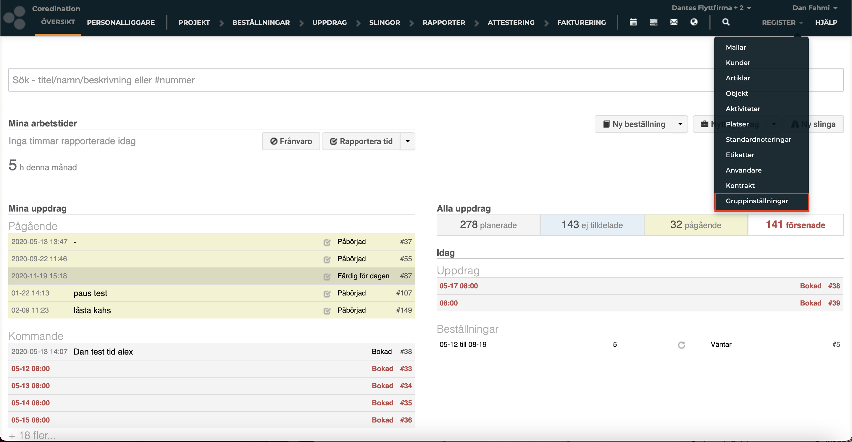 Integration mot Visma eEkonomi – Coredination Helpdesk